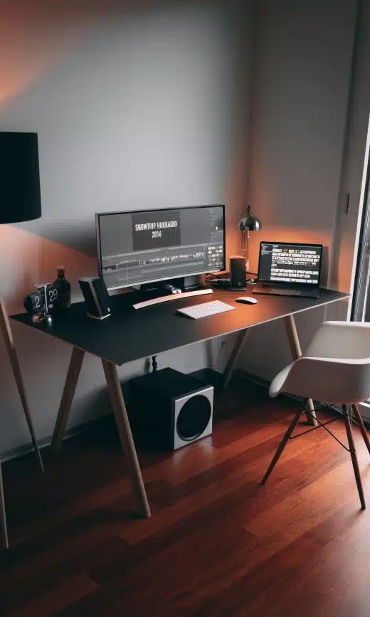 3 Minimalist Desk Setups - Mobile Parts